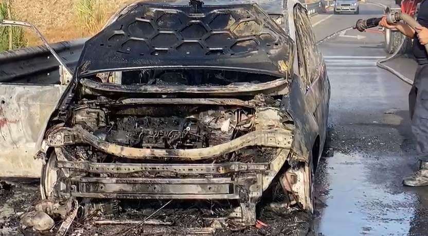 Shkrumbohet makina në bypassin e Fierit - Vizion Plus