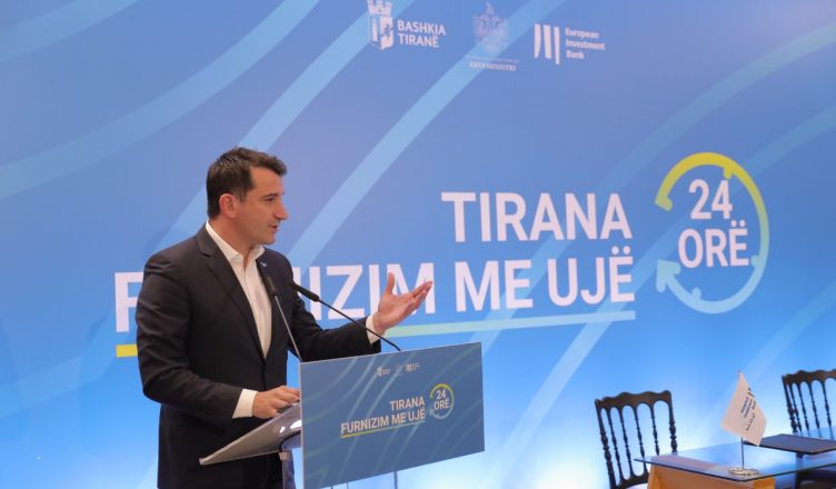 Bashkia e Tiranës merr kredi për furnizim 24 orë me ujë/ Veliaj ...