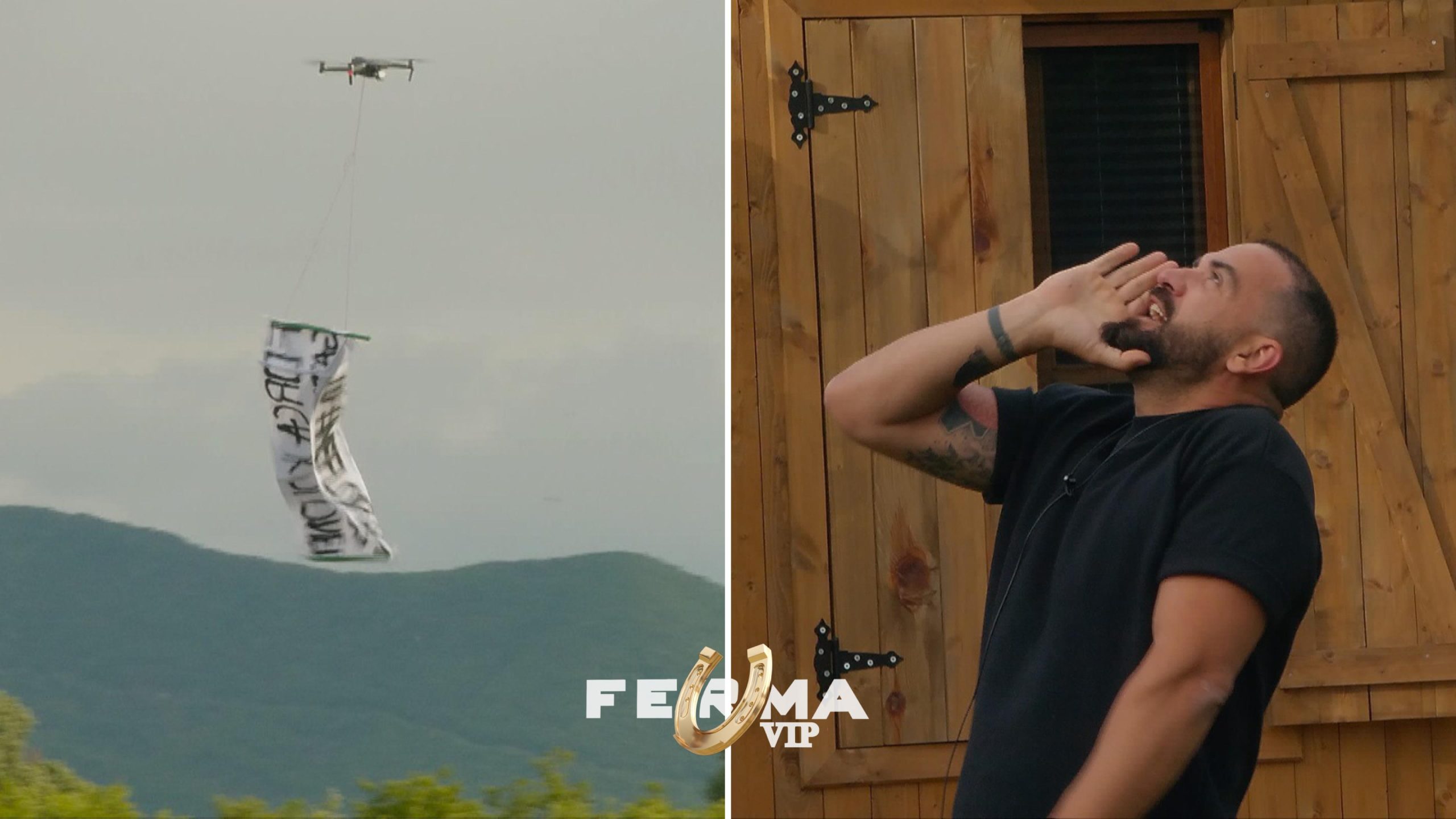 Një tjetër dron në “Ferma VIP”, surprizohet Flori: Forca kolonel ...