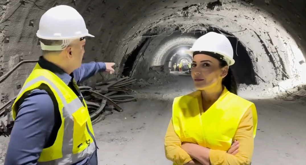 Tuneli i Murrizit drejt përfundimit, Balluku: Po betonohen 400 metrat e ...
