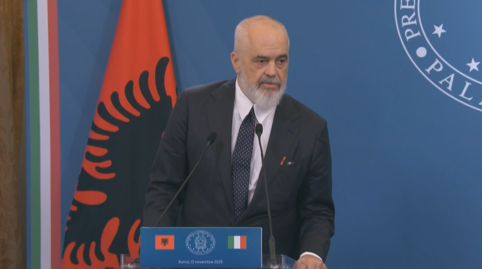 "Qershia mbi tortë", Rama: Nëse Italia merr kryesinë e Këshillit ...