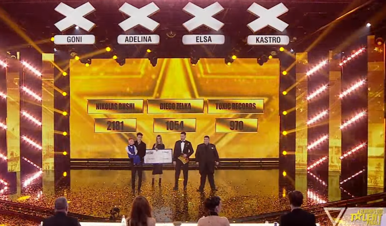 Nikolas Bushi fiton Albania’s Got Talent - Vizion Plus